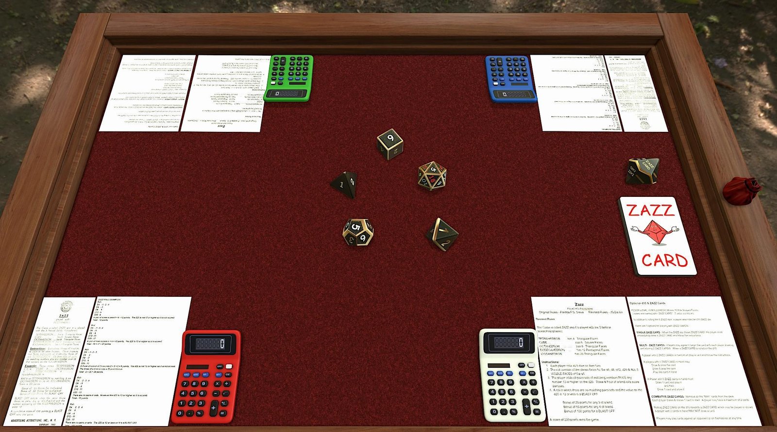 Play ZAZZ On Tabletop Simulator The First Polyhedral Board Game 